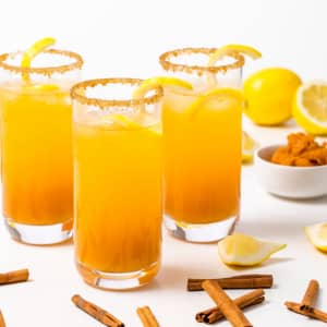 Pumpkin fizz cocktail recipe