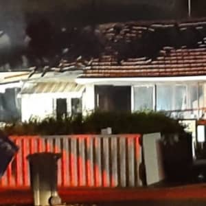 Horror as man dies after being trapped by fire in home