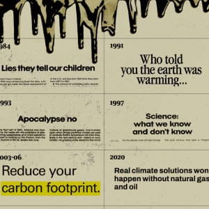 The forgotten oil ads that told us climate change was nothing