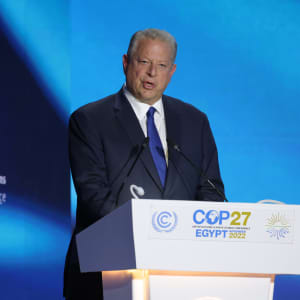 Al Gore pleads for leaders to end 'culture of death' in Cop27 speech