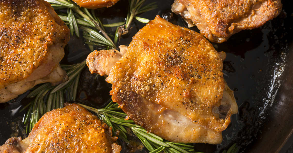 Why You Should Finish Cooking Chicken Thighs In The Oven Why You Should Finish Cooking Chicken Thighs In The Oven